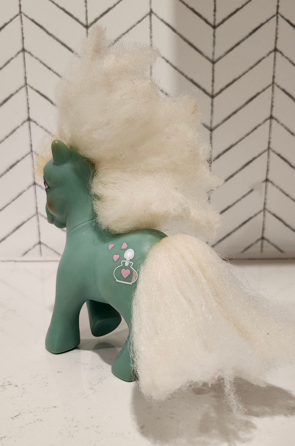My Little Pony Perfume Puff Ponies Daisy Sweet, Vintage G1 MLP Hasbro ...
