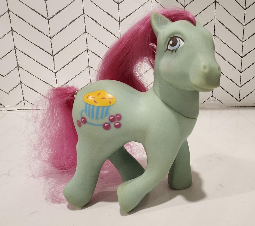 My Little Pony Cranberry Muffins, Sweetberry Ponies, Vintage G1 MLP ...