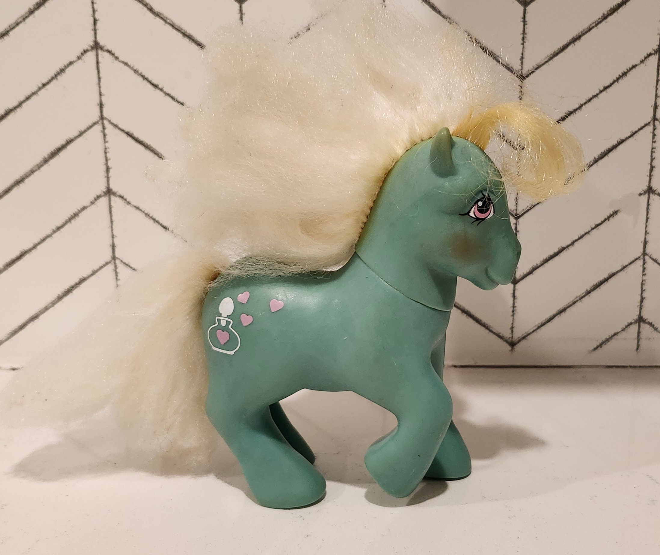 My Little Pony Perfume Puff Ponies Daisy Sweet, Vintage G1 MLP Hasbro ...