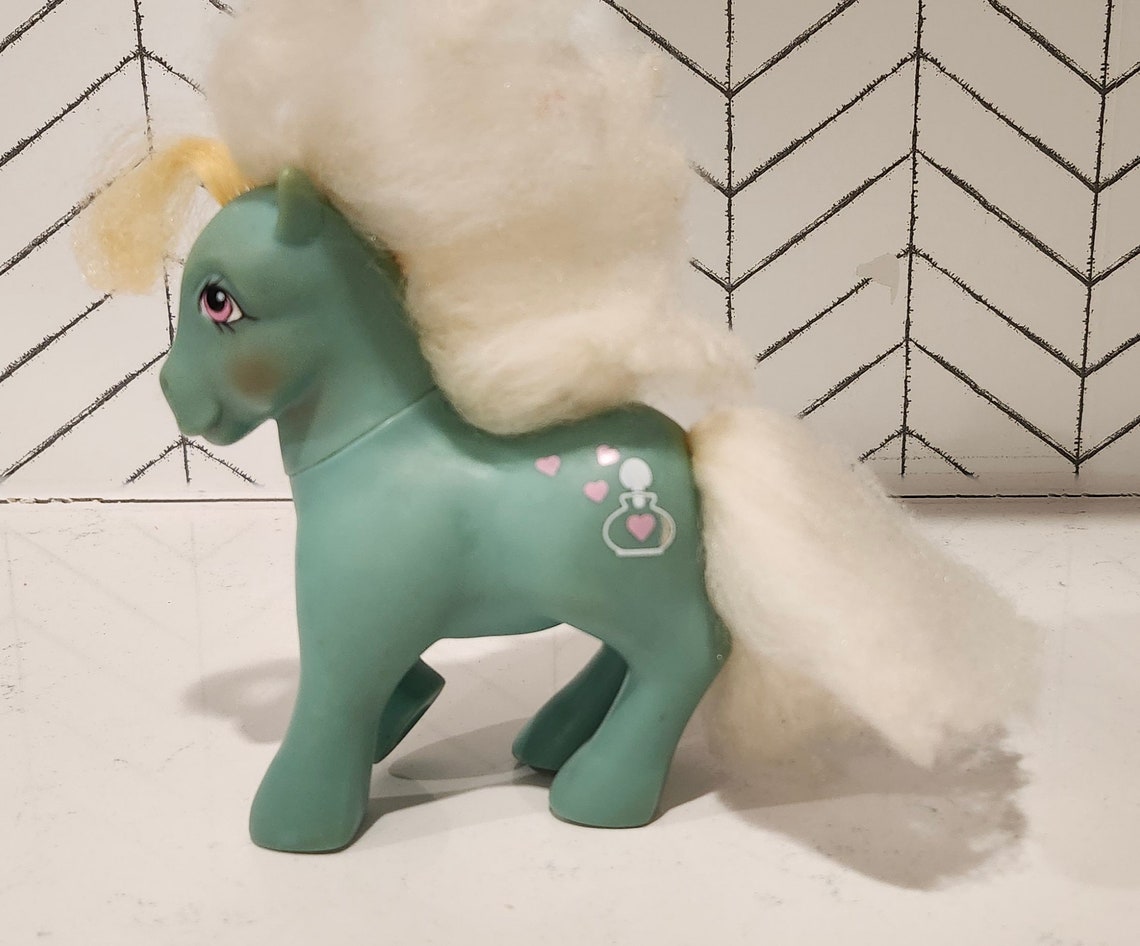 My Little Pony Perfume Puff Ponies Daisy Sweet, Vintage G1 MLP Hasbro ...