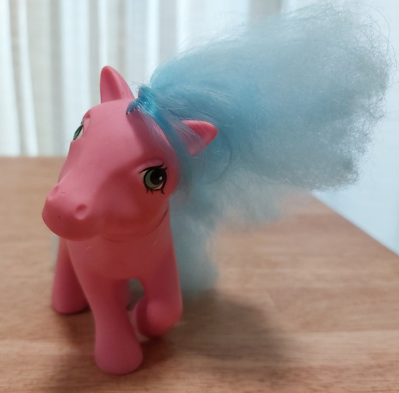 My Little Pony Perfume Puff Ponies Sweet Suds, Vintage G1 MLP Hasbro ...