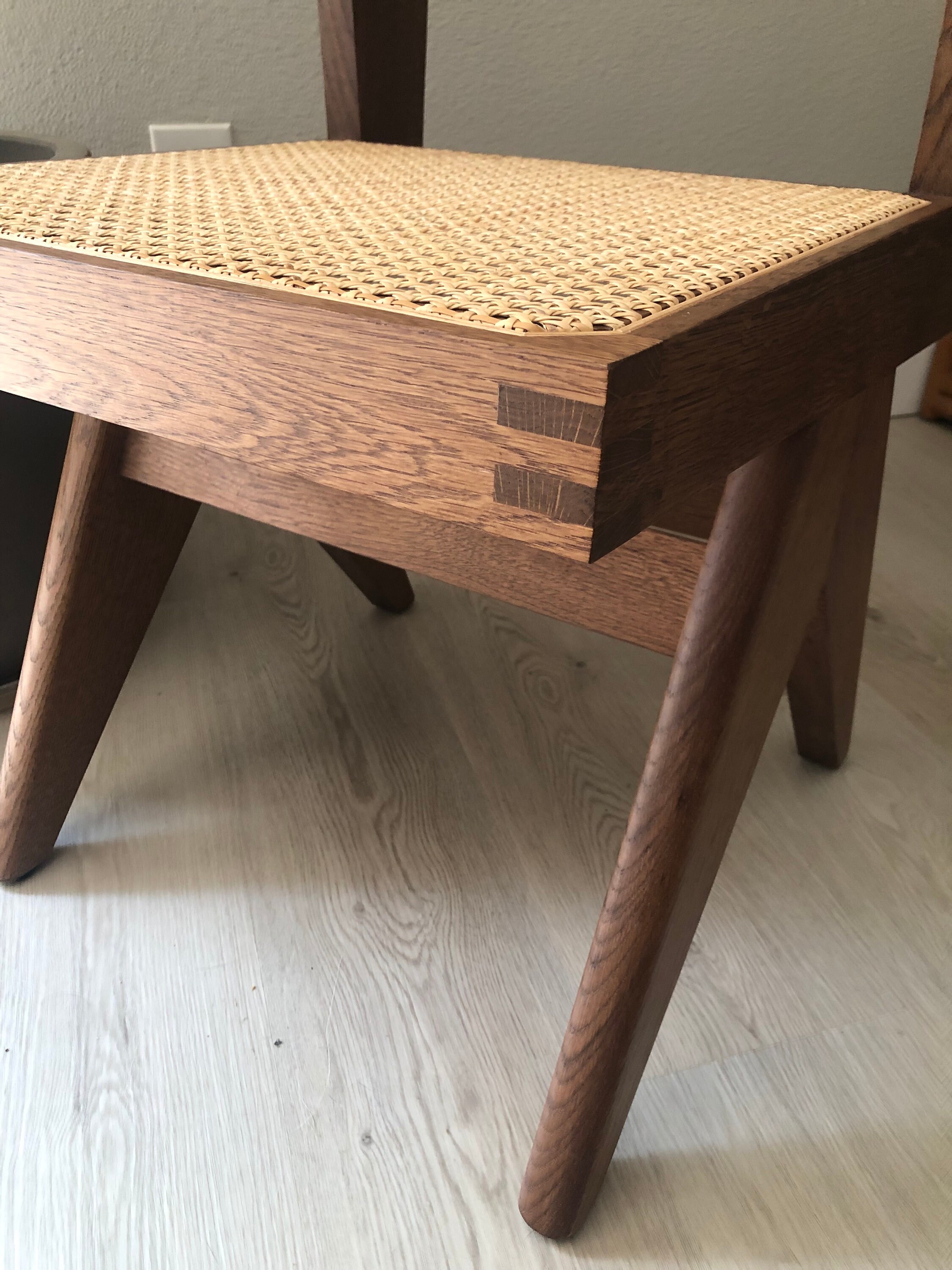 Cassina Pierre Jeanneret CAPITOL COMPLEX Dining Chairs in Walnut - Etsy