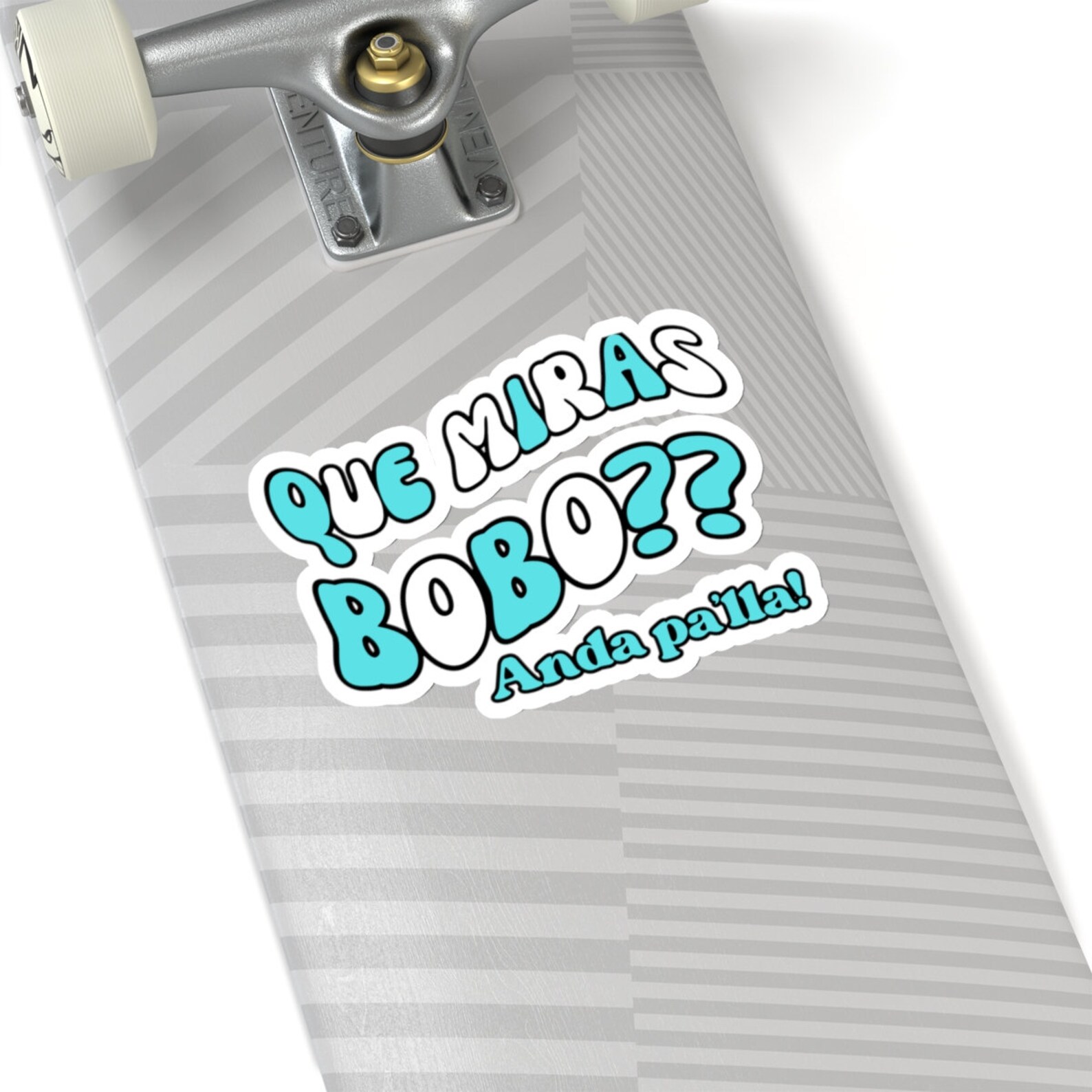 Bumper Sticker "que Miras Bobo?" Design Sticker for Cars, Skateboards ...