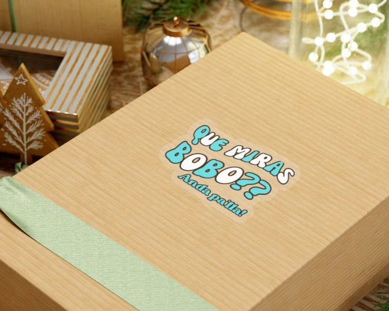 Bumper Sticker "que Miras Bobo?" Design Sticker for Cars, Skateboards ...