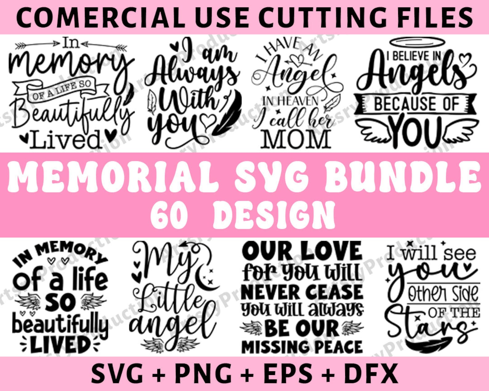 Memorial Svg Bundle, Bereavement Svg, Memorial Quotes Svg, Sympathy Svg ...