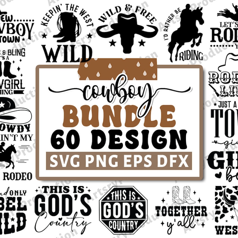 Western Svg - Etsy