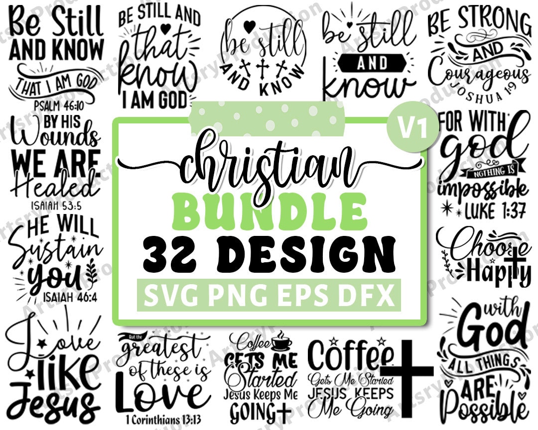 Christian Svg Bundle Religious Svg Scripture Svg Bible - Etsy