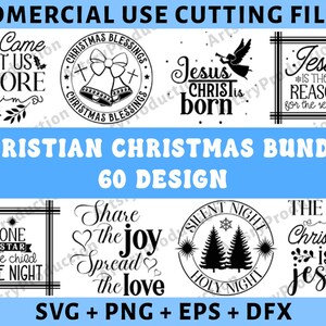 Christian Christmas Svg, Christmas Svg, Religious Christmas Svg ...