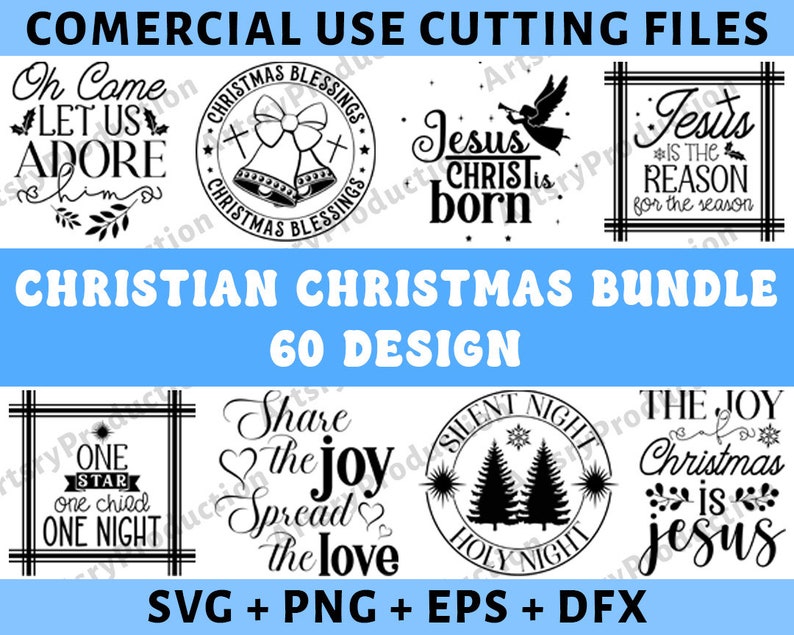 Christian Christmas Svg, Christmas Svg, Religious Christmas Svg ...