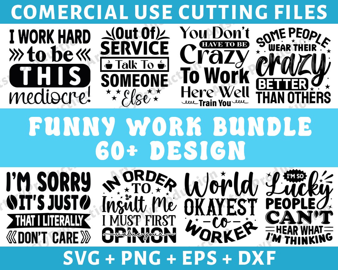 Funny Work Svg Bundle, Funny Coffee Svg, Office Humor Svg, Adult Humor ...