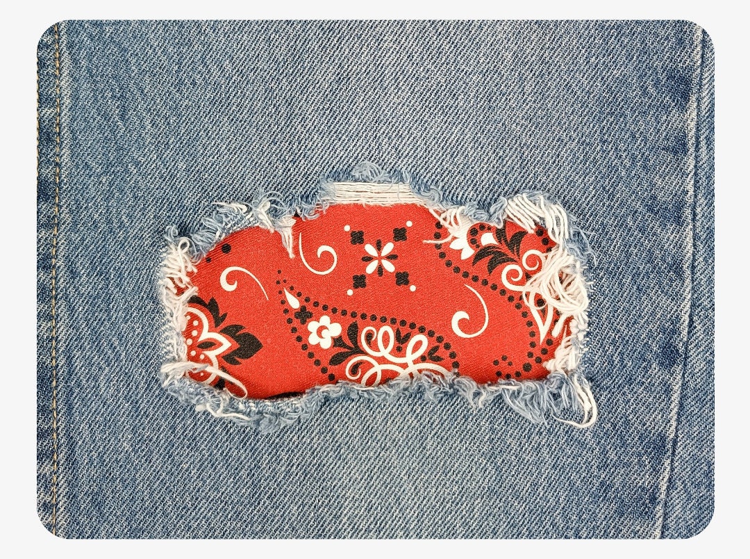 Iron on Patches for Jeans, to Fix Holes, Rips in Your Denim, Jean ...