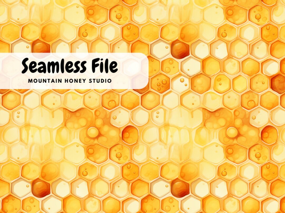 Honeycomb Pattern Digital Seamless Pattern File - Etsy
