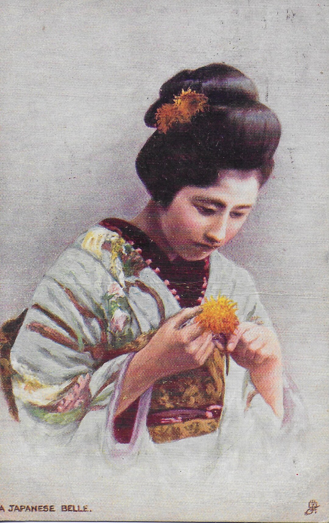 Vintage Postcard Raphael Tuck the Japanese at Home A - Etsy