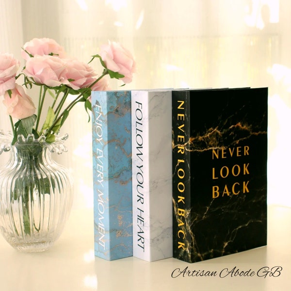 Faux Books - Etsy
