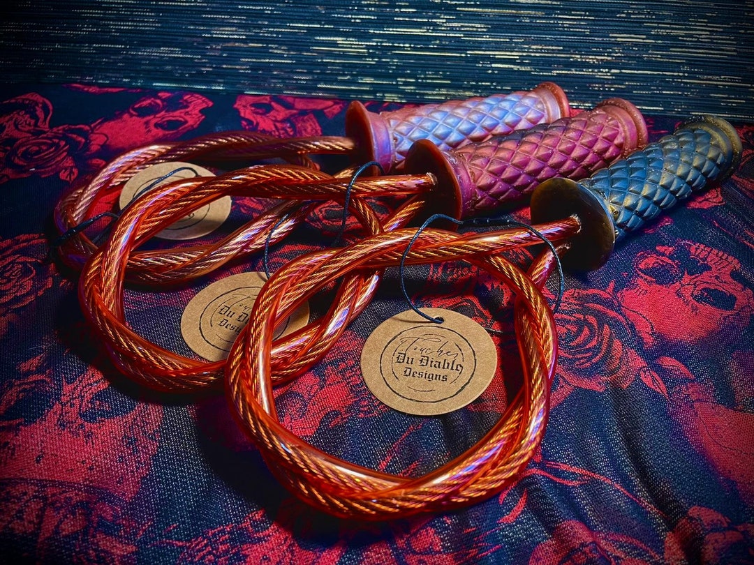 Thwacker - Braided Cable Loop - Kink Impact Play Cable Toy - Etsy