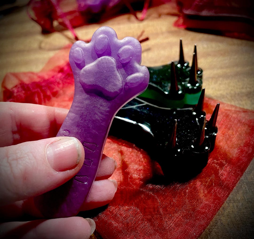 Kitty Klaws - Kink/bdsm Sensation Play Toy - Spiked Claw Scratcher ...