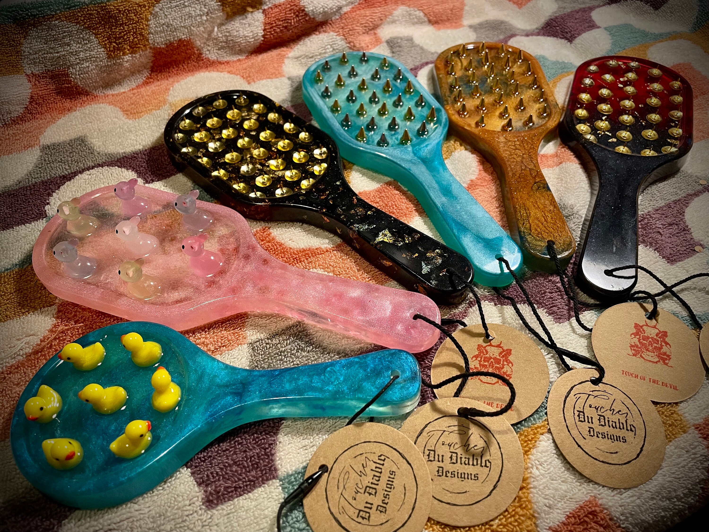 Custom Resin Paddle Kink Impact Play Toy Vampire Paddle Various Designs ...