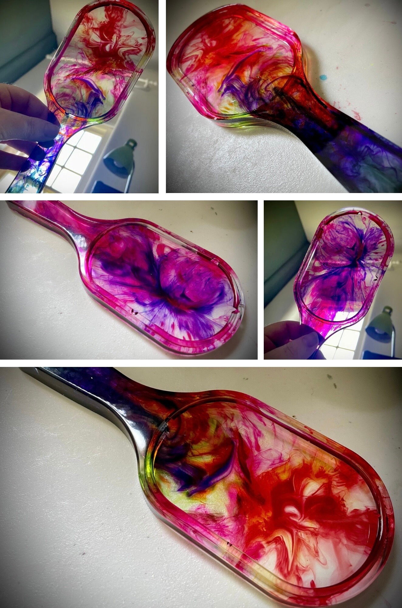 Custom Resin Paddle Kink Impact Play Toy Vampire Paddle Various Designs ...