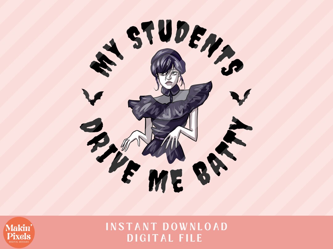 Halloween Teacher PNG Sublimation Spooktacular Teacher Cricut - Etsy