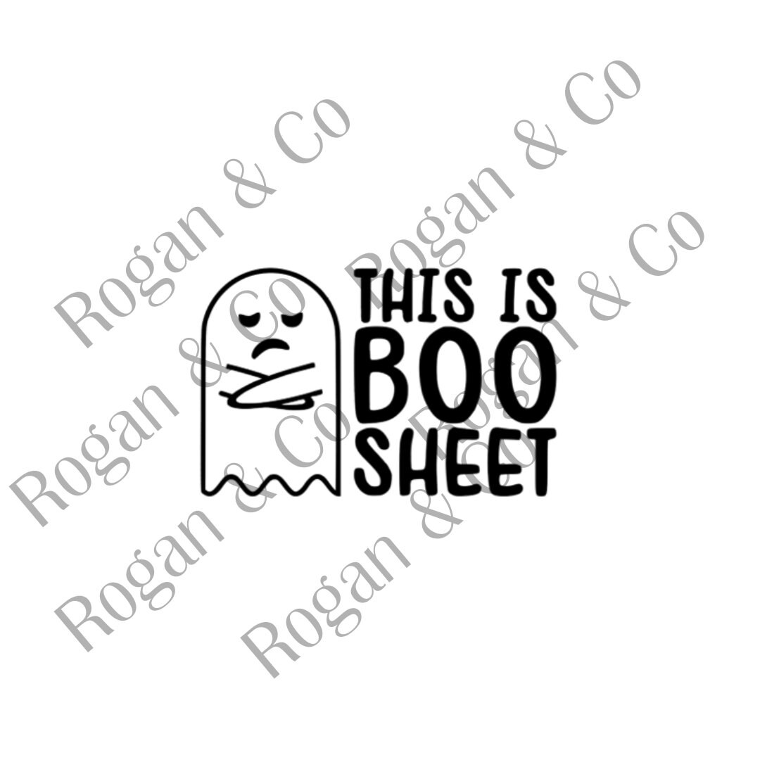 This is Boo Sheet PNG/SVG for Cricut - Etsy