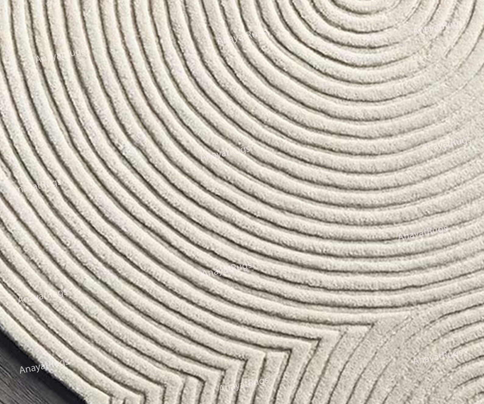 Hand Tufted Rug Irregular Shaped Rug Rugs for Living Room - Etsy