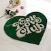 Heart Shaped Carpet, Tufted Rug Self Love Club Handmade Rug, Home Decor ...
