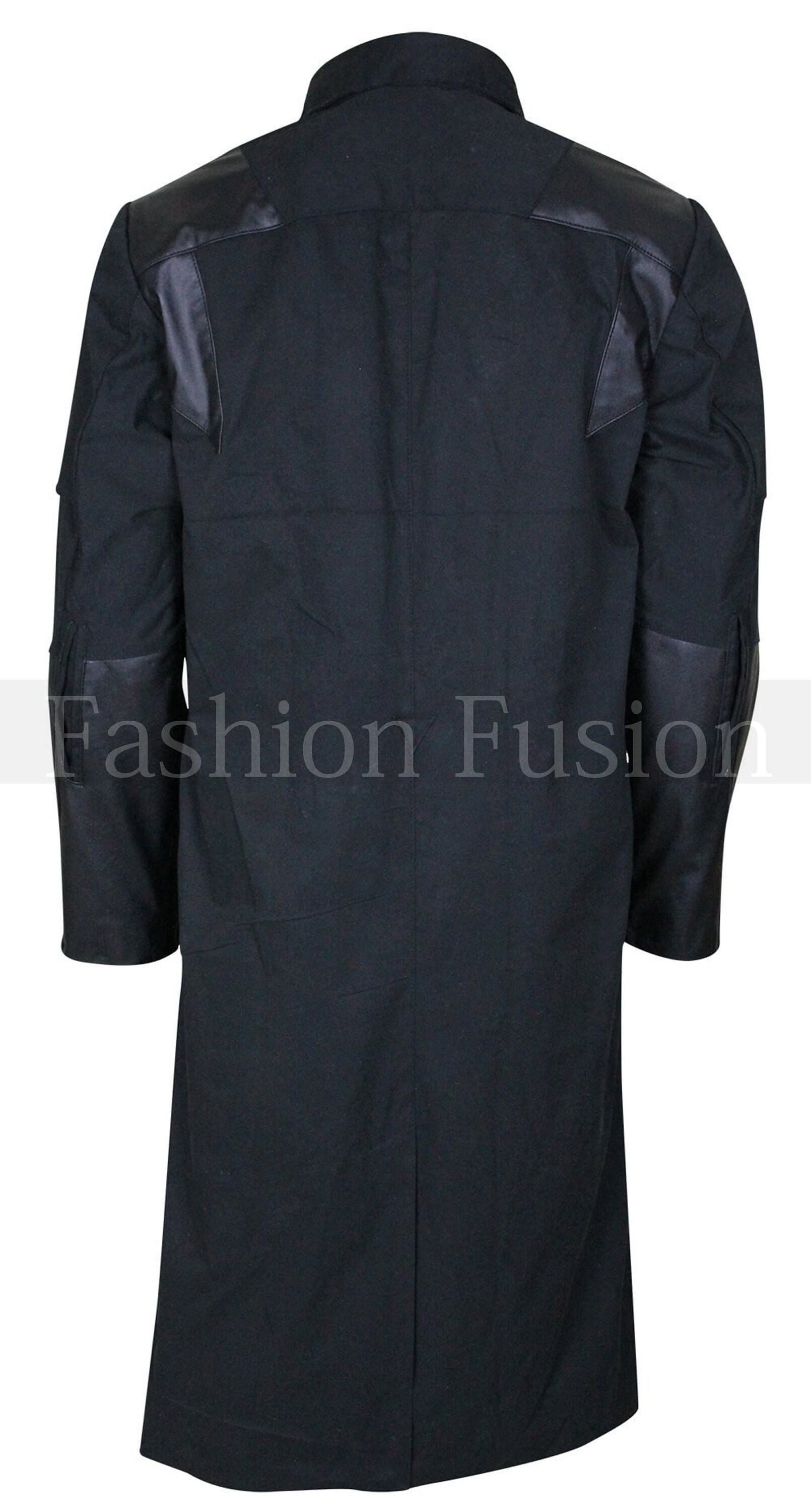 Mens Handmade Adam Jensen Deus Ex Human Revolution Classic Cotton and ...