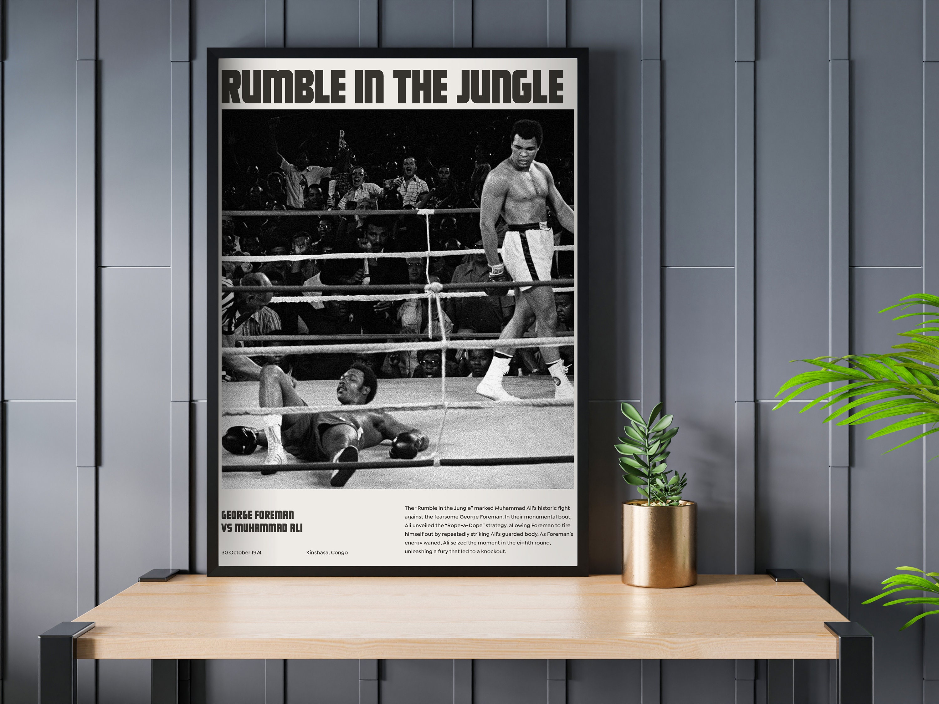 The Rumble in the Jungle | Muhammad Ali Vs George Foreman | 30 October ...
