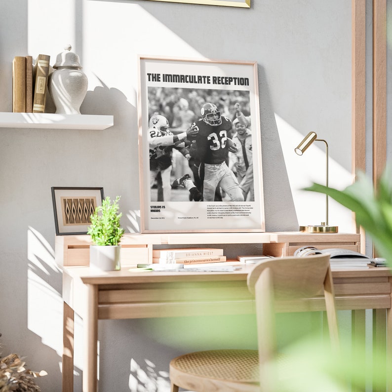 The Immaculate Reception | Franco Harris | Pittsburgh Steelers Vs ...