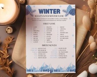 Winter Word Finder Game, Winter Word Finder Games, Winter Printable ...