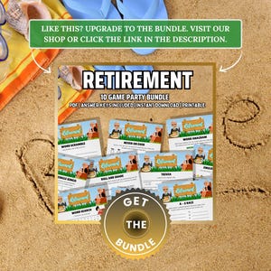 Retirement Trivia Game: Fun Senior Activity (printable) - Etsy