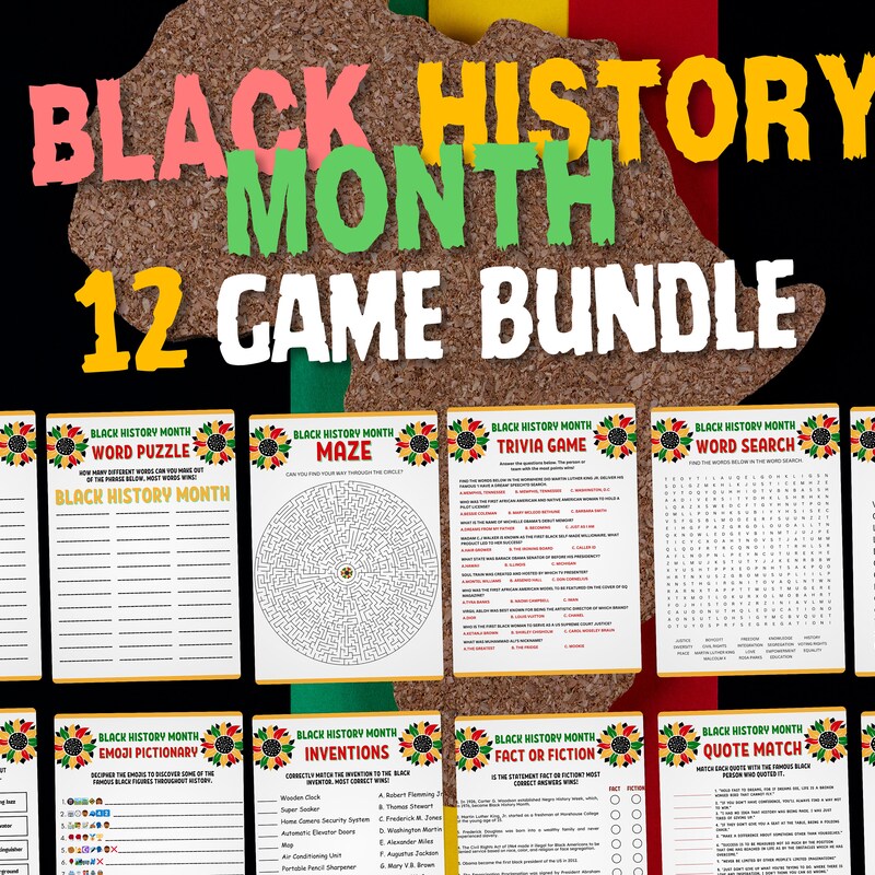 Black History Month Svg - Etsy