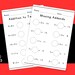 Math Worksheets, Addition and Subtraction Worksheets, Mathematics ...