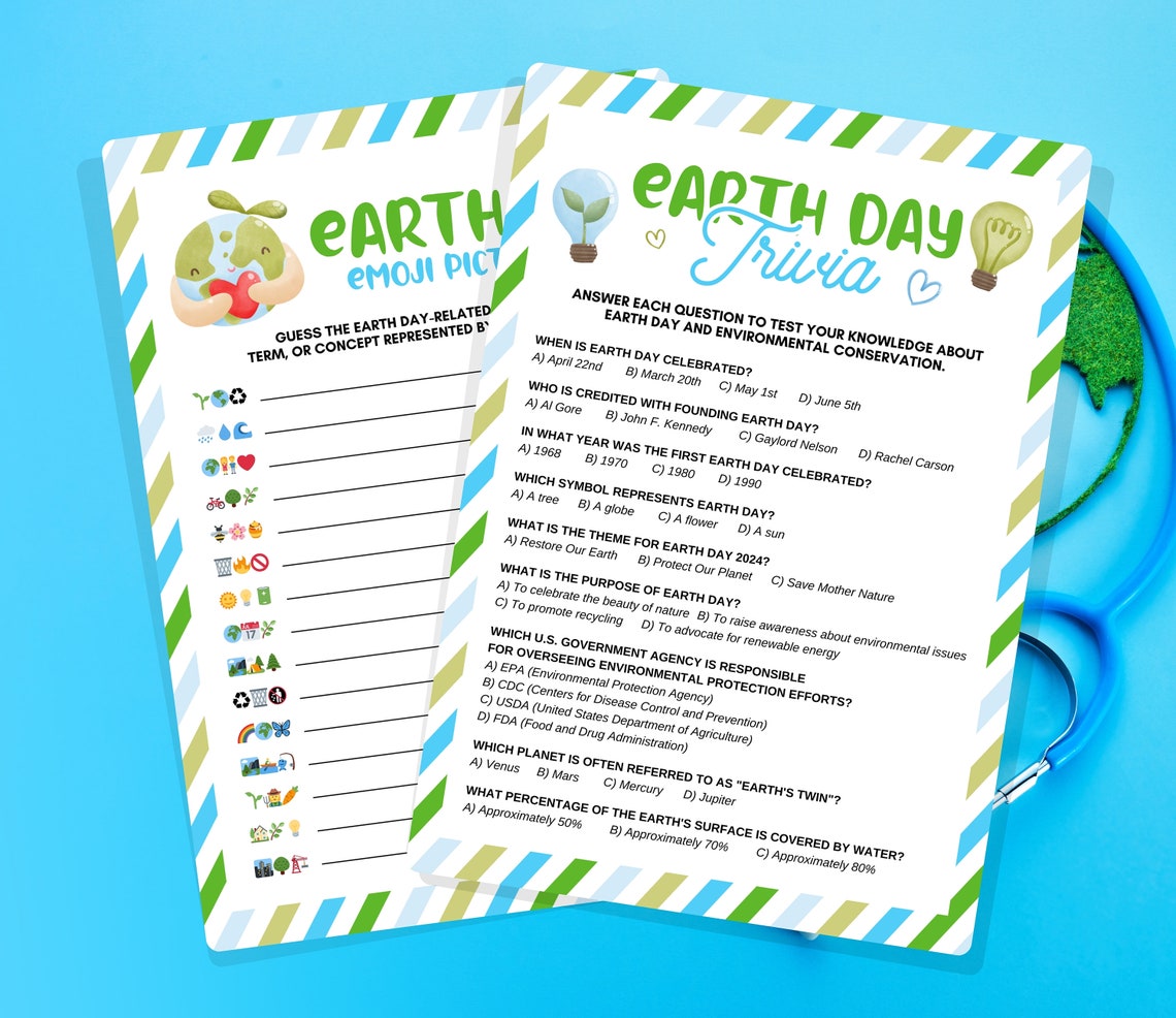 Earth Day Game Bundle, Earth Day Games, Zero Waste, Earth Day Activity ...