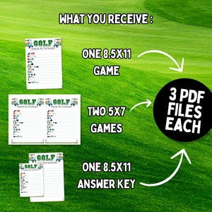 Golf Emoji Pictionary Game: Fun Group Activity (digital Download) - Etsy
