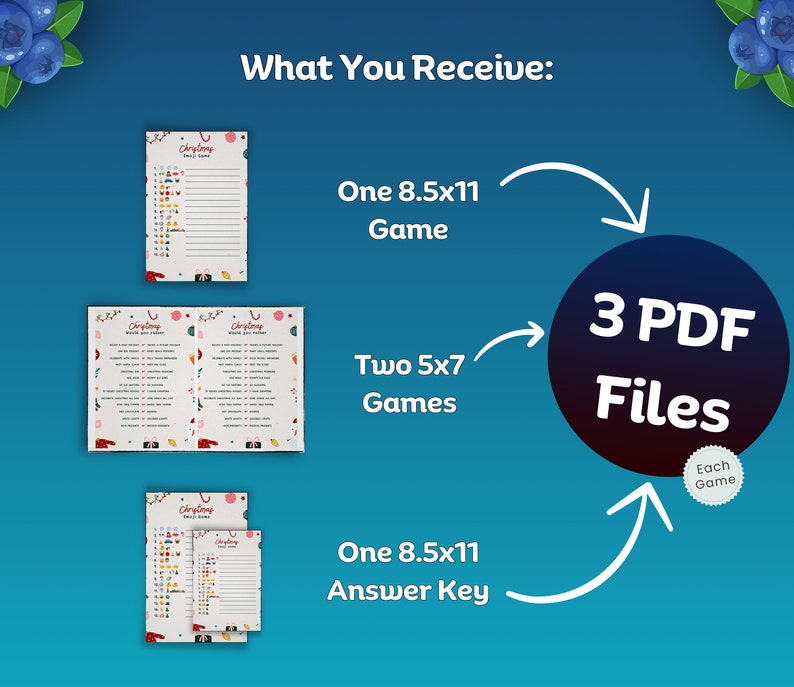 Christmas Game Bundle, Christmas Party Games for All Ages, Christmas ...