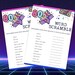 80s Word Scramble Game: Printable Party Activity (digital Download) - Etsy