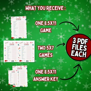 Christmas Word Scramble Game, Word Scramble Game, Fun Christmas Game ...