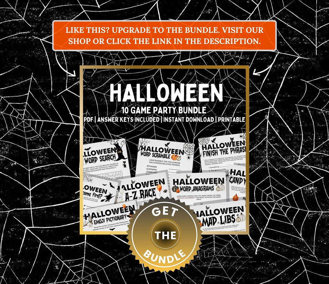 Halloween Word Search Game, Word Search, October, Fun Spooky Activity ...