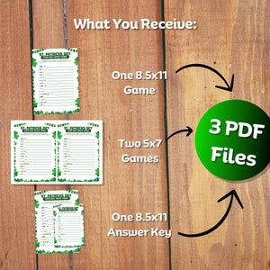 St Patricks Day Emoji Quiz, St Patricks Games, St Patricks Trivia, St ...