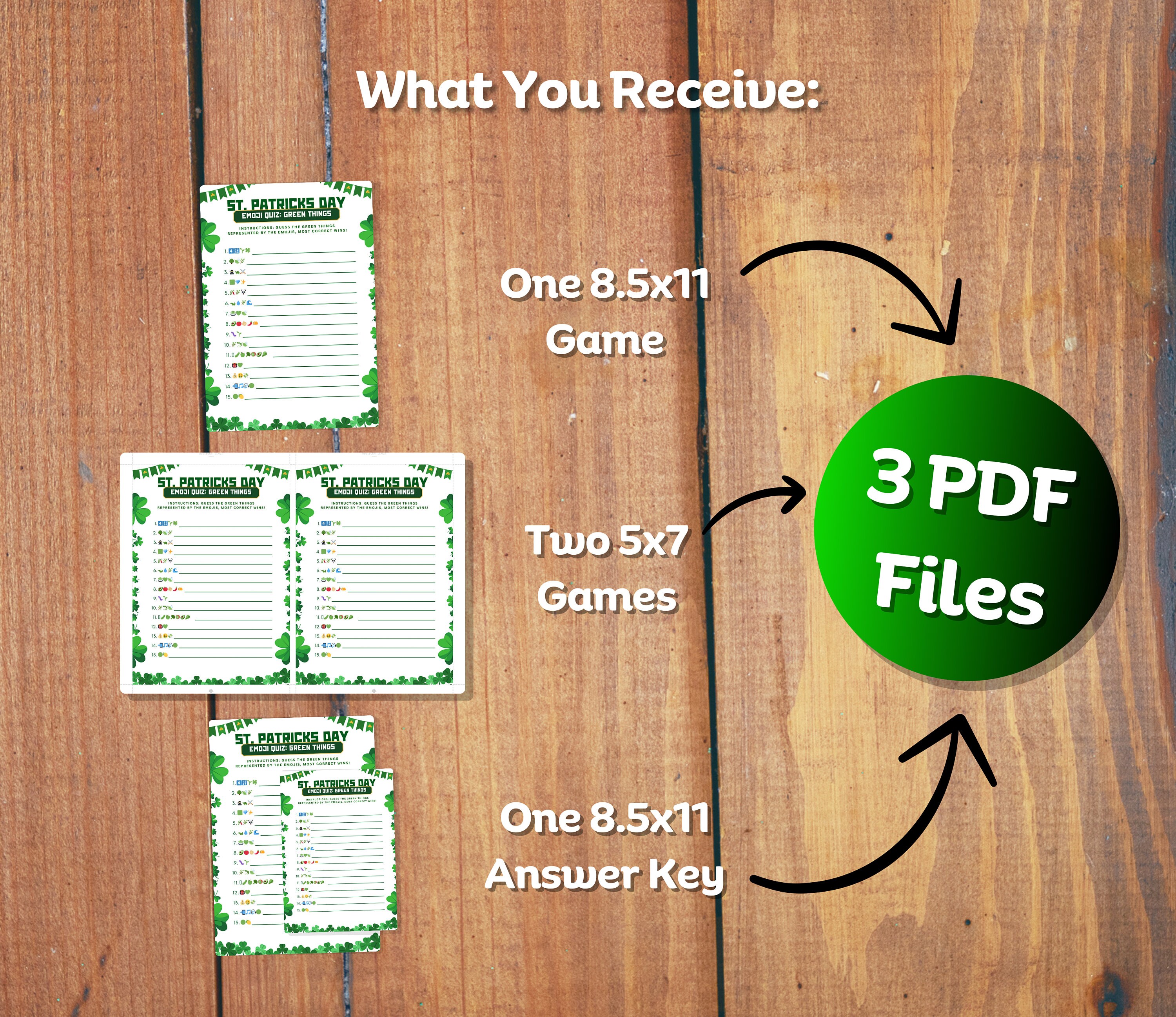 St Patricks Day Emoji Quiz, St Patricks Games, St Patricks Trivia, St ...