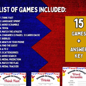 Summer Olympics MEGA Game Bundle, 15 Summer Games, Sports Games ...