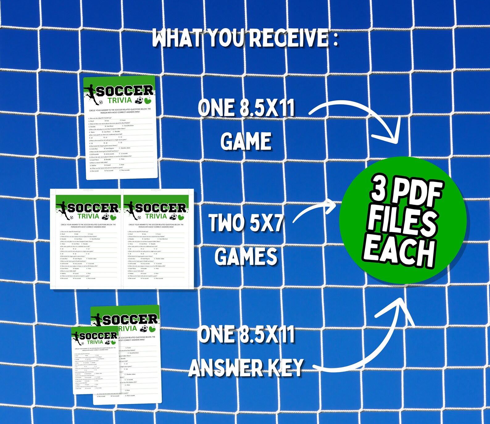 Soccer Trivia Game, Trivia, Futbol Quiz, Family Game Night, Soccer ...