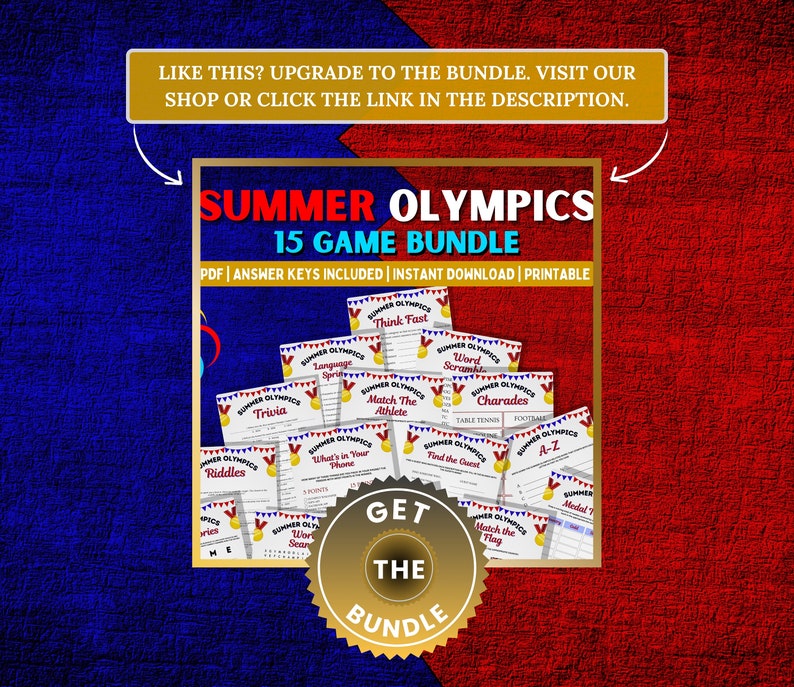 Summer Olympic Charades Game, Olympic Charades, Fun Olympic Activity ...