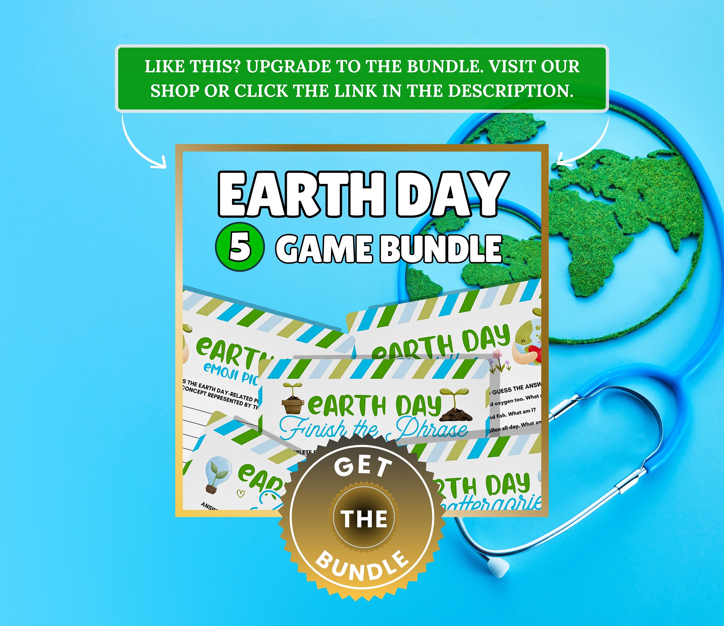 Earth Day Riddle Printable, Earth Day Game, Fun Earth Day Activity ...
