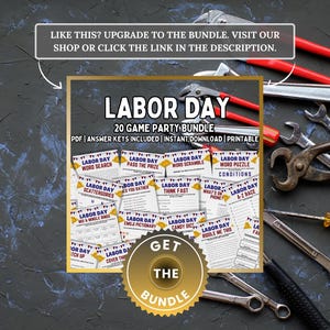 Labor Day Emoji Pictionary Game, Emoji Quiz, Career Game, Work Party ...