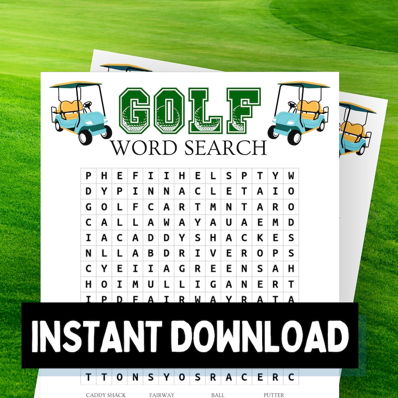 Golf Word - Etsy Singapore