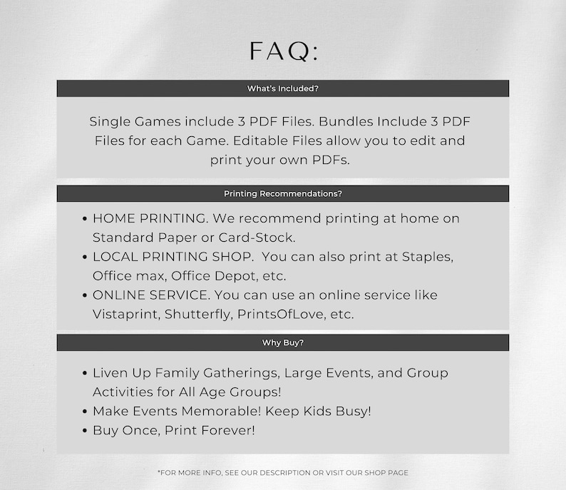 Baby Shower Game Bundle: Fun Party Activities (digital Download) - Etsy