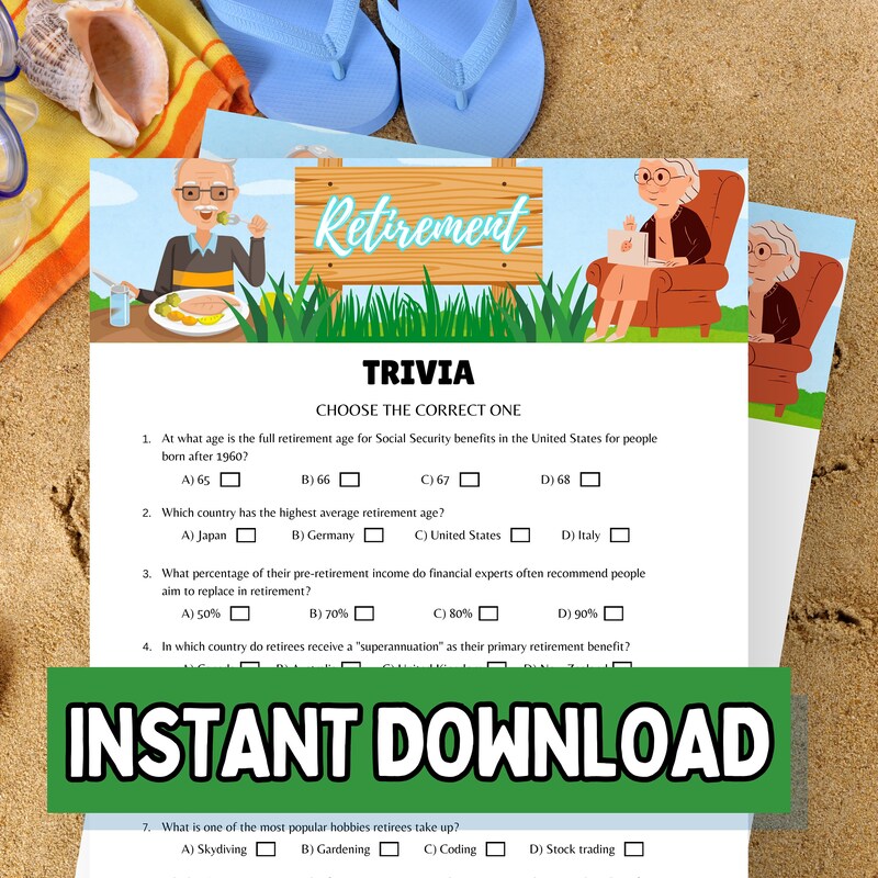 Retirement Party Games - Etsy