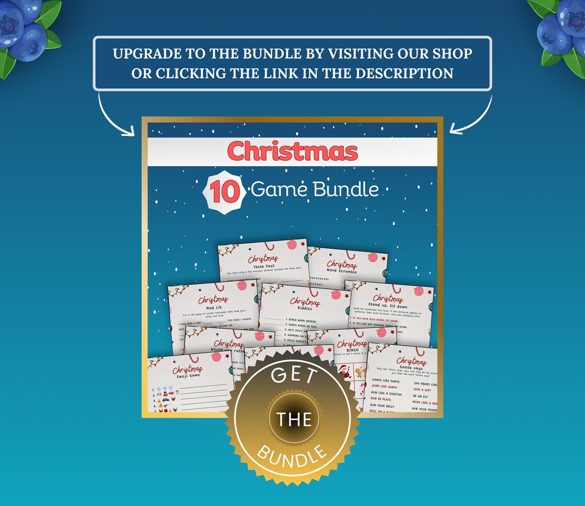 Christmas Word Scramble Game, Word Scramble Game, Fun Christmas Game ...